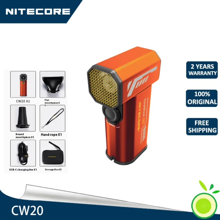 NITECORE CW20 Multifunctional Pocket Photography Fan Electric Portable Fan Sharp Wind Violent ...