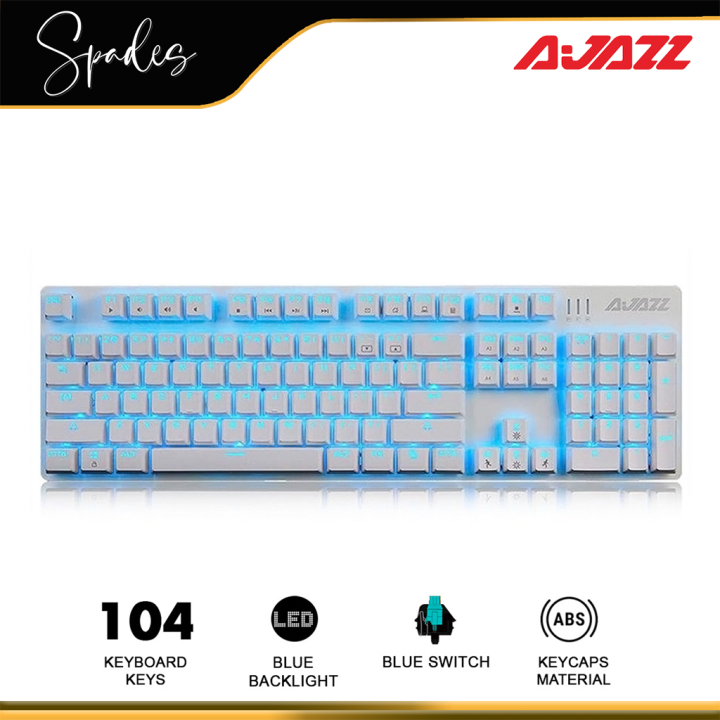 Ajazz Robocop Mechanical Gaming Keyboard Blue LED | Lazada PH