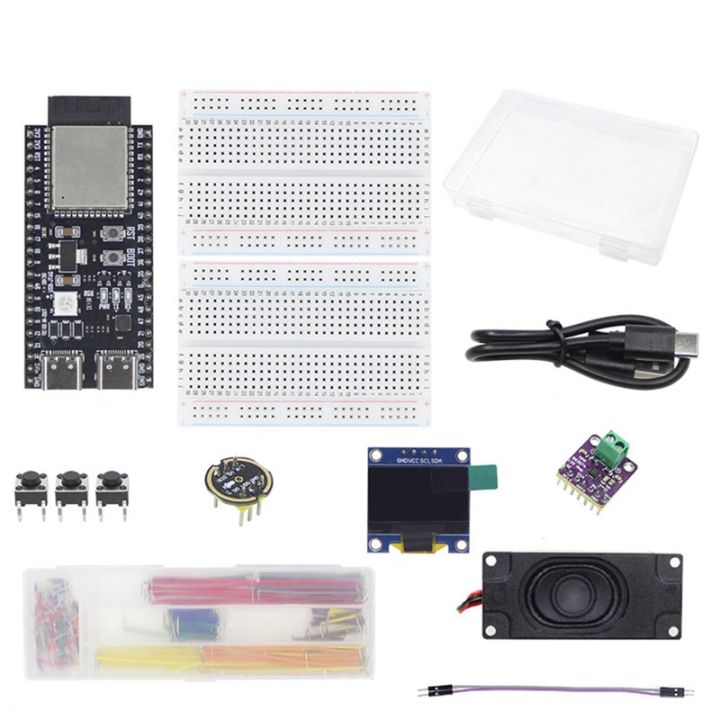 AI Voice Chat Robot ESP32-S3 Development Board Breadboard 0.96 Inch LCD ...