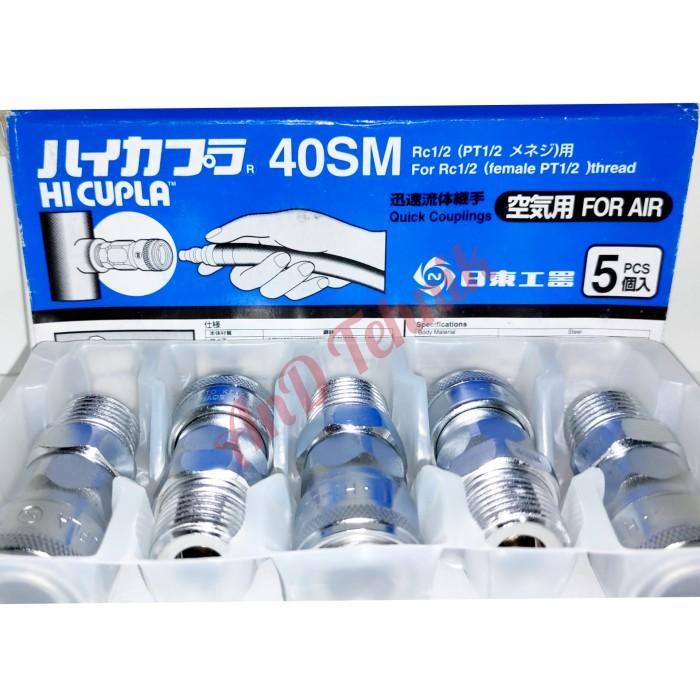 QUICK COUPLER NITTO KOHKI 40SM / KOPLER ANGIN NITTO SM40 MADE IN JAPAN - DREAMS WOOD | Lazada ...