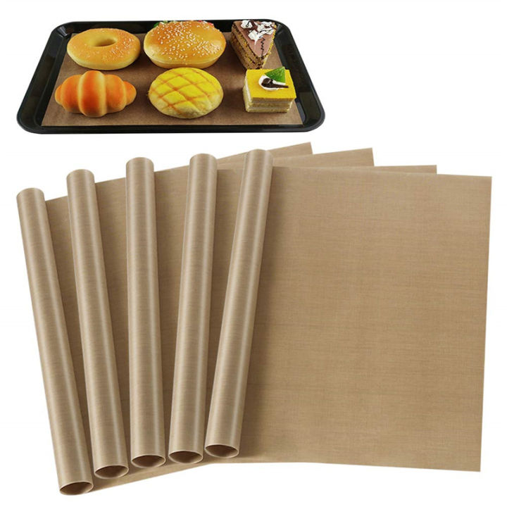 1/5Pcs 330*400*0.008mm Reusable Baking Mats Heat Resistant Paper Non ...