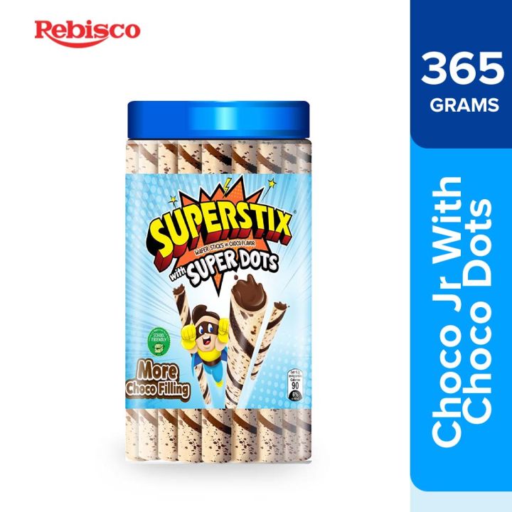 Superstix Choco Jr. With Choco Dots 6.0g x 55pcs | Lazada PH