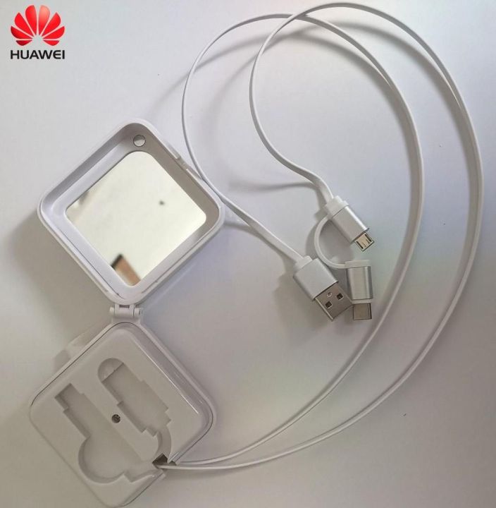 Huawei Retractable USB Mobile Cables with Carry Case | Lazada PH