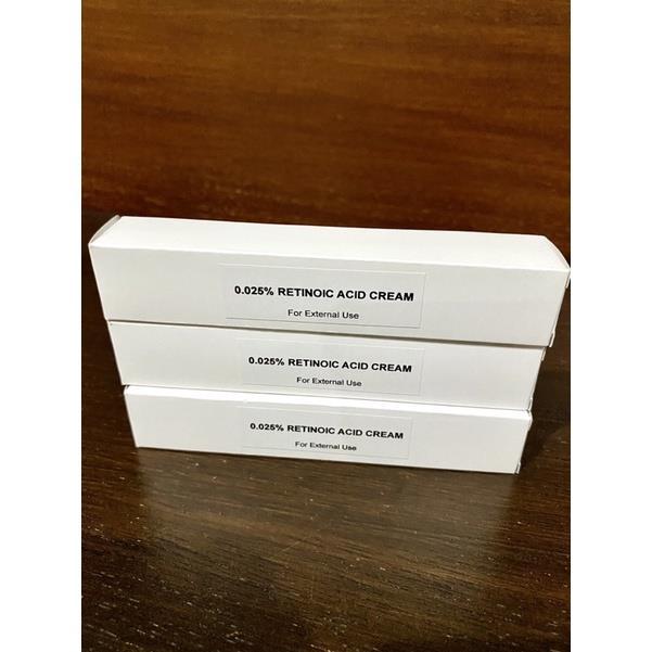 Retinoic Acid Tretinoin .025 Cream 10g tube MCB (2025 Expiry) | Lazada PH