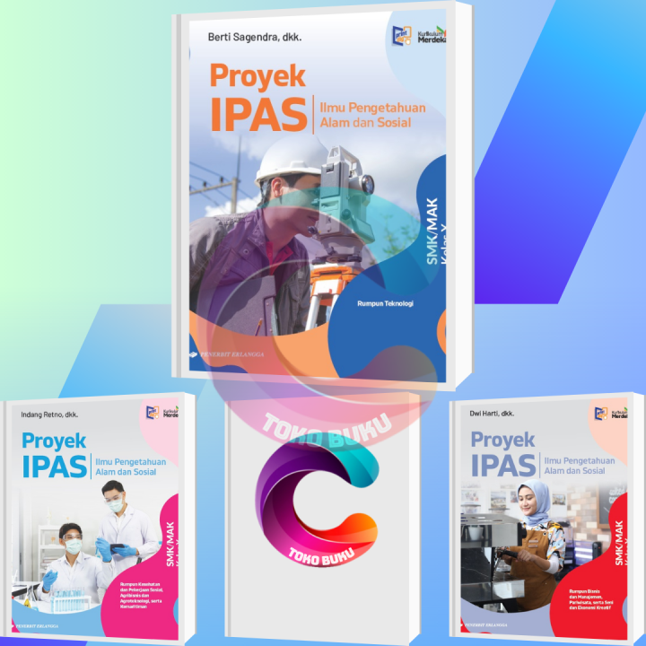 PROYEK IPAS SMK Kelas X XI 10 11 Kurikulum Merdeka SMK Erlangga Kurmer | Lazada Indonesia