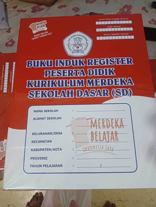 Buku Induk SD, SMP, SMA Kurikulum Merdeka Terbaru | Lazada Indonesia