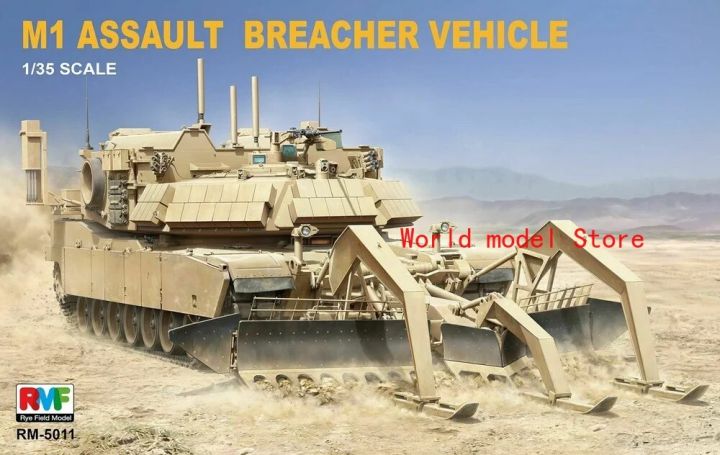Ryefield-Model RM5011 1/35 M1 Assault Breacher Vehicle Plastic Model ...