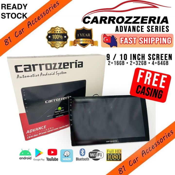 [81] READY STOCK// 100% Original Carrozzeria Advance Series Android ...