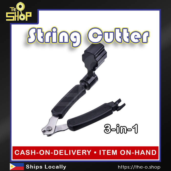 Guitar String Cutter | 3-in-1 Guitar Tool | Stringer | Peg String ...