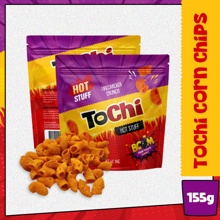 Tochi Hot Stuff Snack - Spicy Corn Crunch 155g | Lazada PH