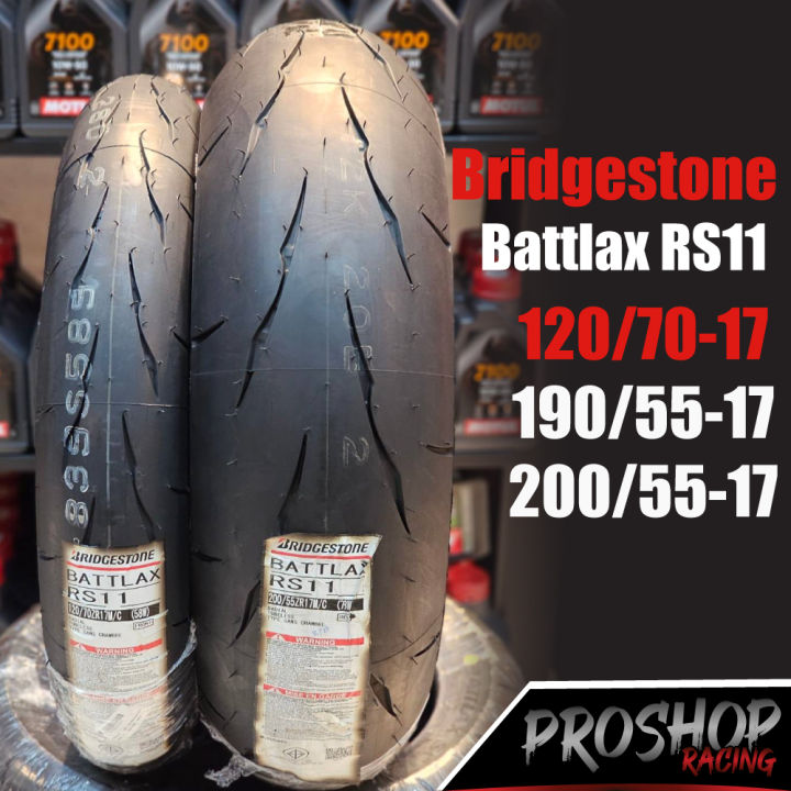 ยาง Bridgestone Battlax Racing Street RS11 ขอบ 17 120/190 120/200 ...