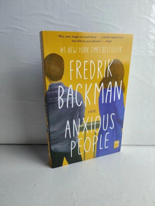 Anxious People Fredrik Backman | Lazada