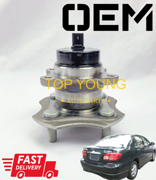TOYOTA ALTIS (2001~2008) ZZE122, ZZE121 - OEM REAR WHEEL BEARING HUB ...
