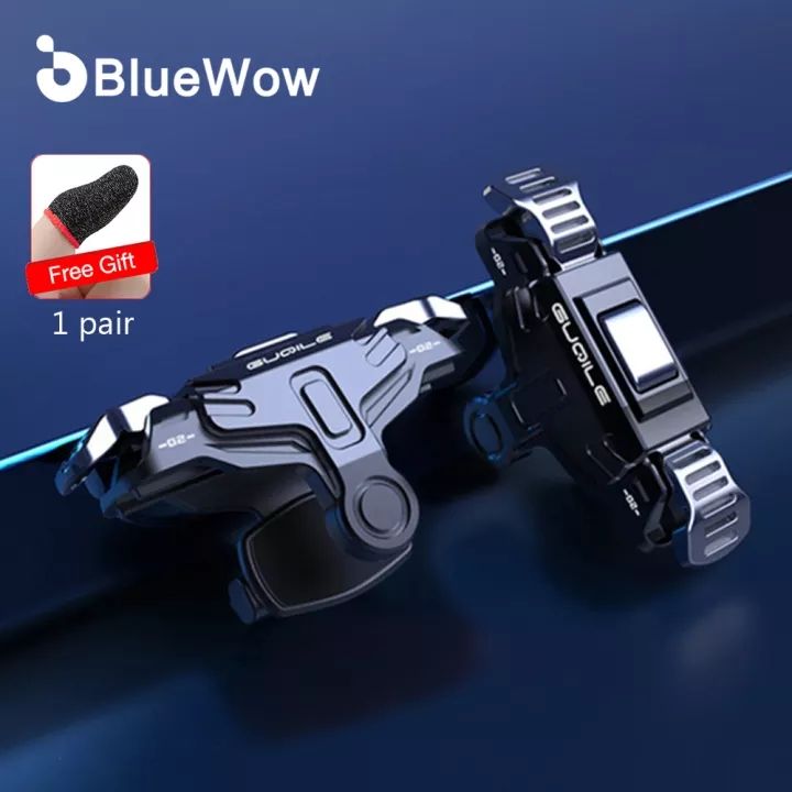 【Metal】BlueWow GT02 L1R1 Sharpshooter Trigger Buttons Sensitive Shoot Physical Mobile Game ...