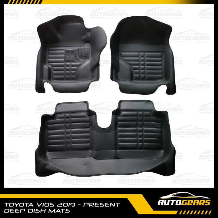 Toyota Vios (2019 - 2024) Deep Dish Mats / Matting | Lazada PH