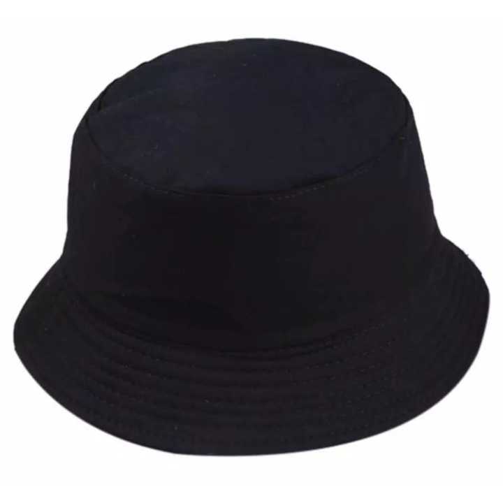 Topi Bucket(Bucket Hat) Pria dan Wanita Dewasa | Lazada Indonesia