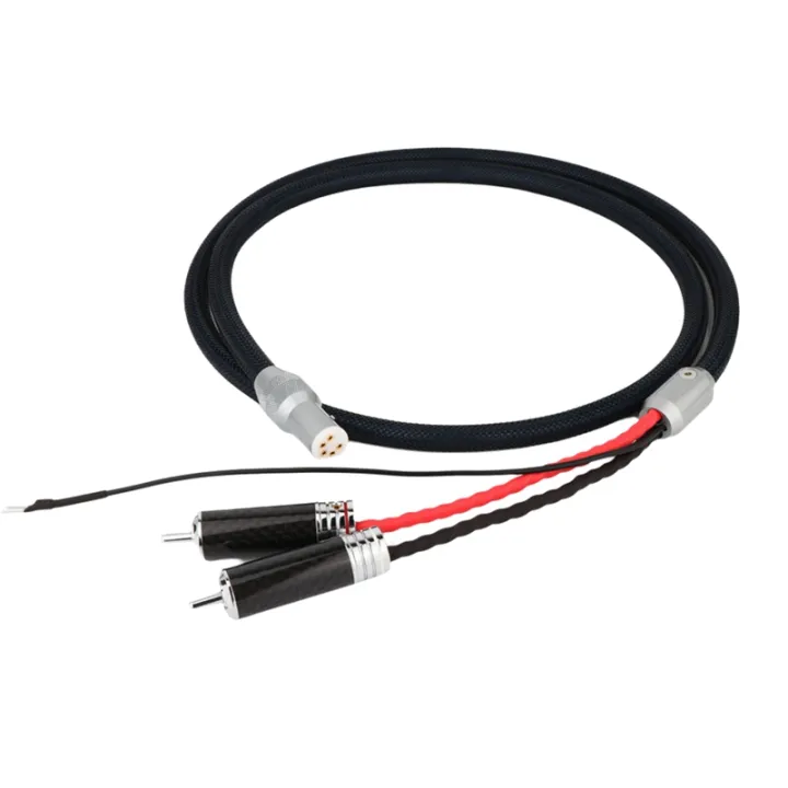 【Latest model】Vinyl LP Record Player Tonearm Cable Din to Interconnect ...