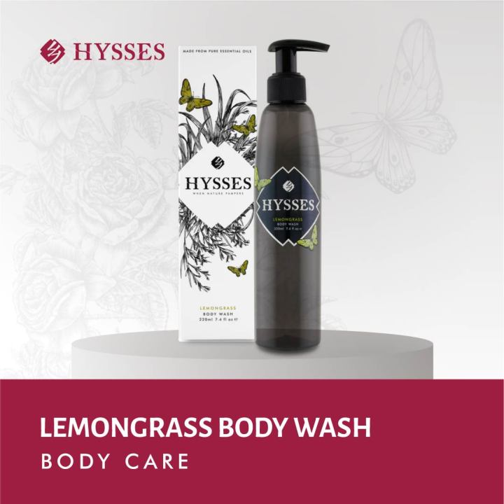 Hysses Lemongrass Body Wash 220ml | Lazada