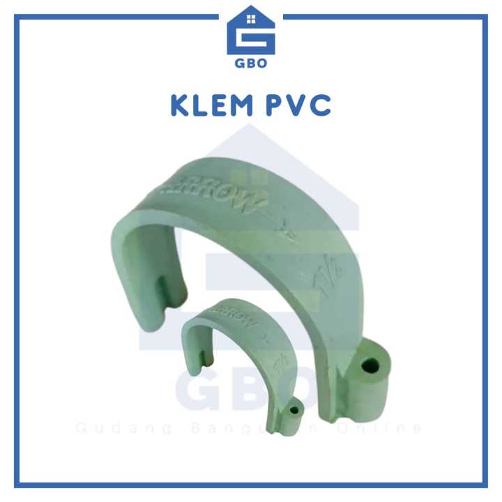KLEM PVC 1/2" MERK ARROW / KLEM PIPA | Lazada Indonesia