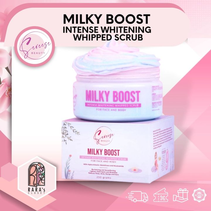 SEREESE BEAUTY Milky Boost Intense Whitening Whipped Scrub | Reese ...
