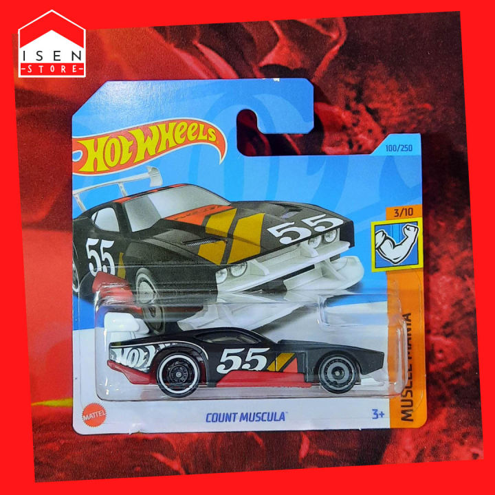 Hot Wheels - Count Muscula (Black) - HW Muscle Mania 3/10, Toy Cars ...