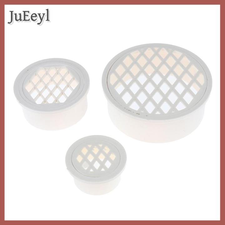 JuEeyl Insert Type Simple Floor Drain PVC 50-200 Round Pipe end cap ...