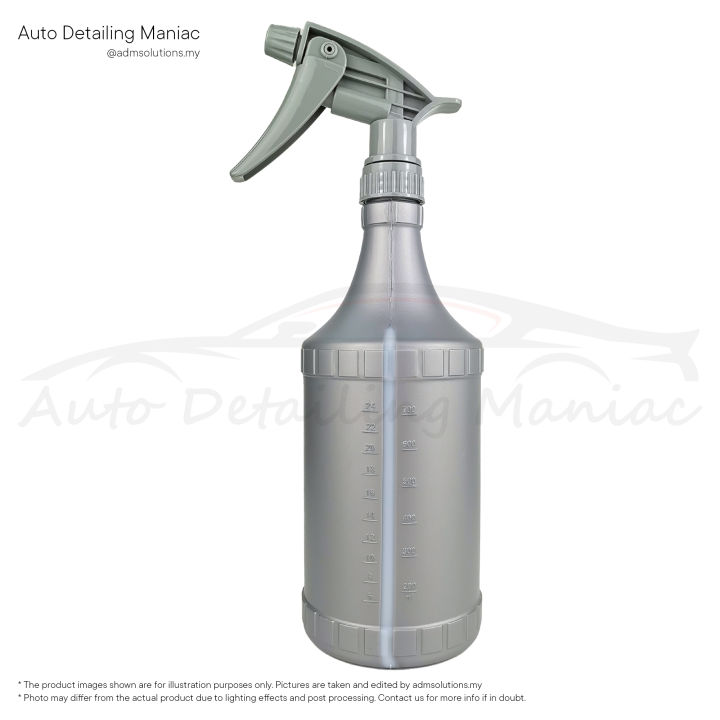 Heavy Duty Chemical Resistant Spray Bottle (850ml) Solid Viton Sprayer ...