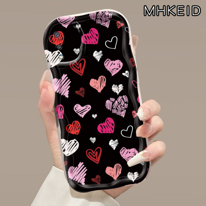 MHKEID Casing Hp Samsung Galaxy A03 A03 Core A03s A02 M02 A02s M02s F02s Case Pola berbentuk ...