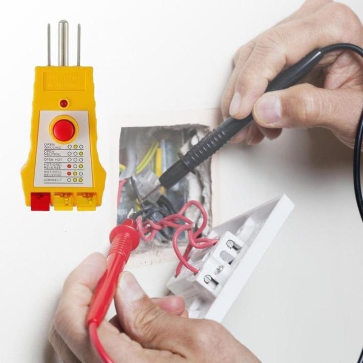 High Performances Outlets Circuit Tester Ensuring Proper Wiring and ...