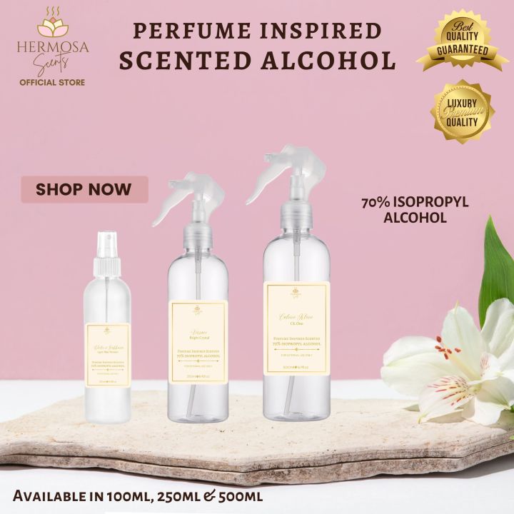 PERFUME INSPIRED SCENTED ISOPROPYL ALCOHOL by HERMOSA | Lazada PH