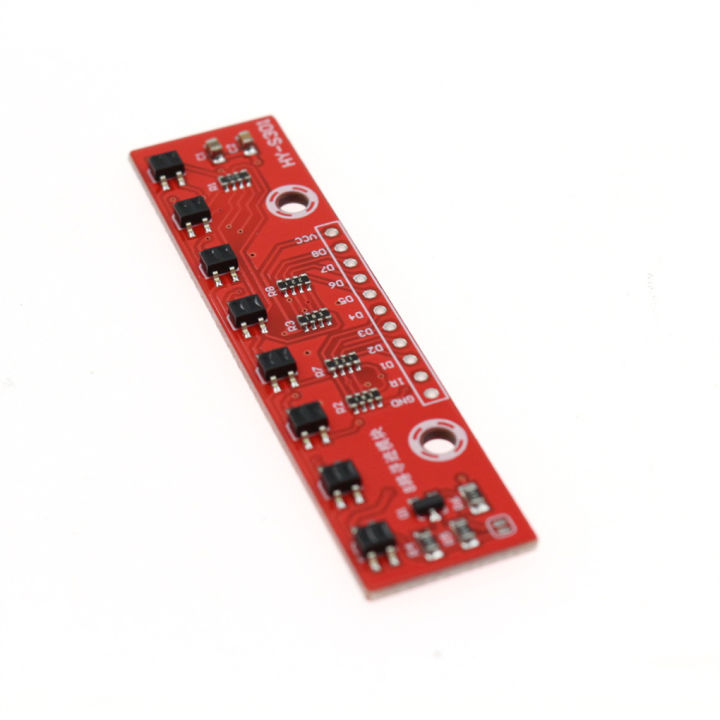 8 Channel Infrared Tracking Sensor Modules Barrier Detection Board Avoidance Electronic Fittings ...