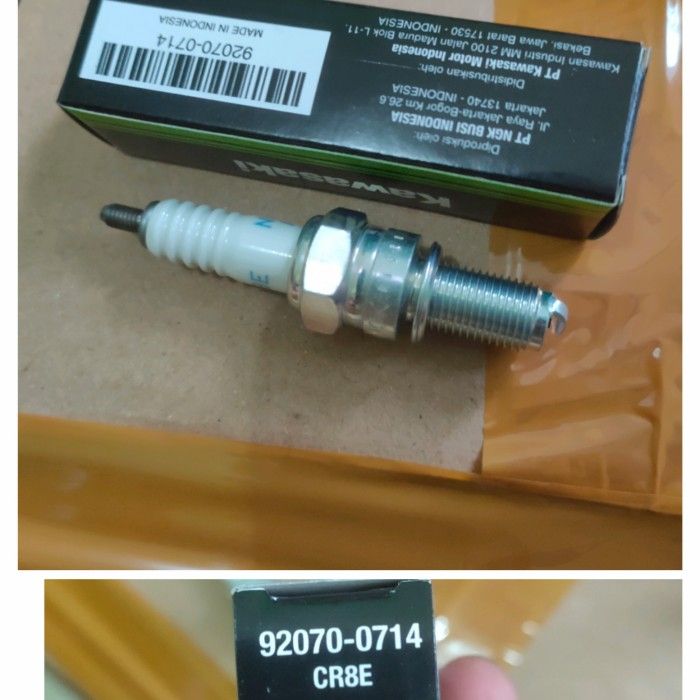 SPAREPART busi ninja 250 plug ninja 250 fi z250fi z250 CR8E original ...