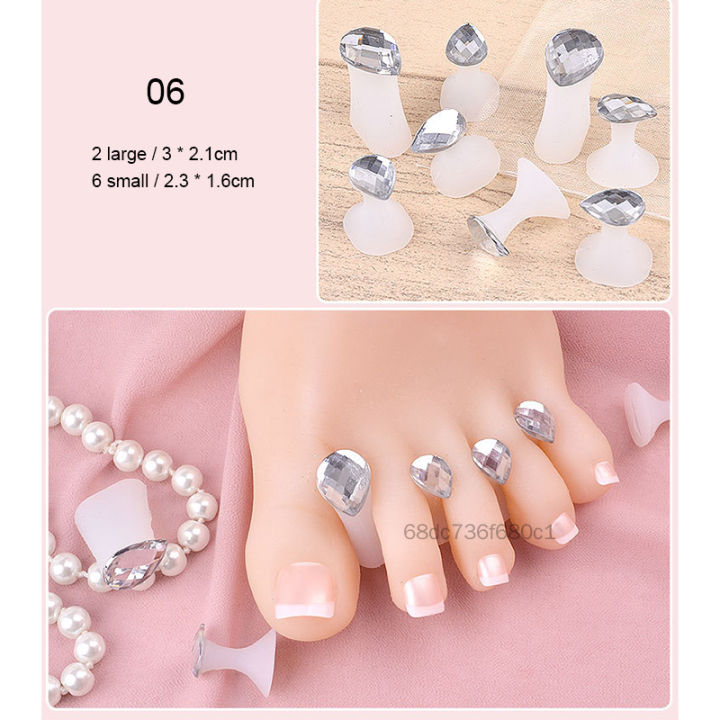 Toe Splitter For Straightening Silicone Toe Splitter Candy Silicone Toe ...