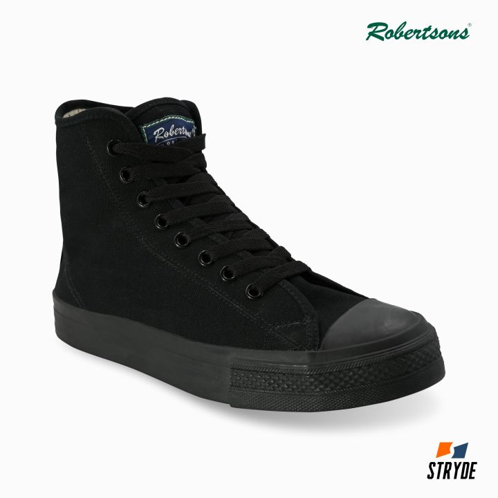 Robertsons Canvas Men's Shoes 9805 All Black | Lazada PH