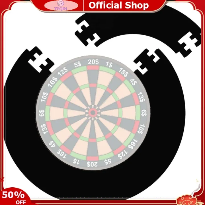 TEQIN toy new Dartboard Surround, 18 Inch EVA Dart Board Surround Ring ...