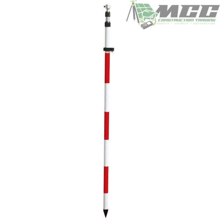3meters Range Pole Prism Rod Prism pole for Total Station Construction ...