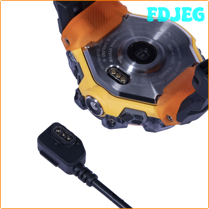 FDJEG For Casio GBD-H1000 Smart Watch Charger G-SHOCK Charging Cable ...