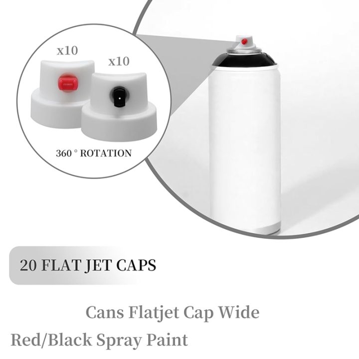 -Paint Caps Fit Female Cans,Flat Jet Caps -Can Nozzle-Calligraphy ...