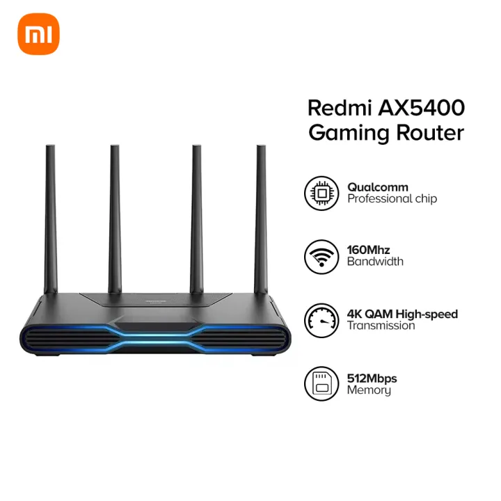 Xiaomi Redmi AX5400 Gaming Router 5400 Megabit Wifi 6 Enhancement 5G ...