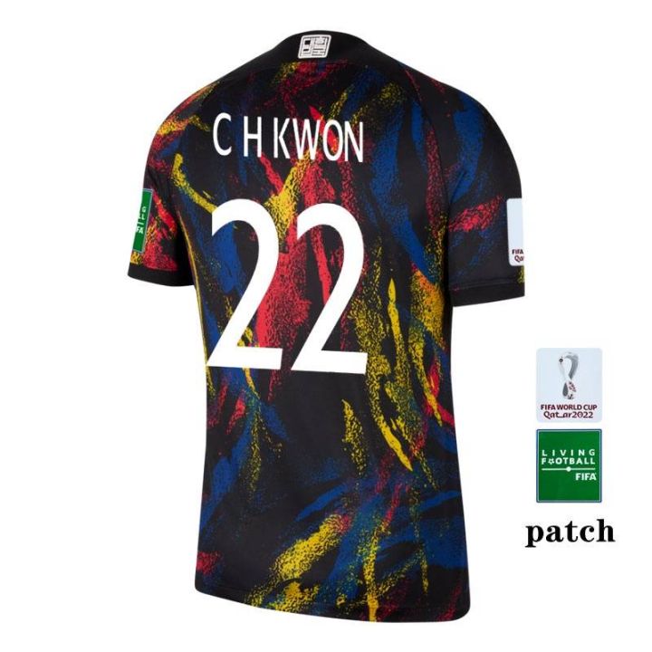 XY 22-23 World Cup Korea Away Jersey Football Tshirts CHKwon SHPaik ...