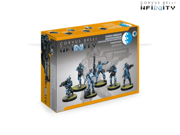 VARUNA IMMEDIATE REACTION DIVISION PANOCEANIA SECTORIAL STARTER PACK PanOceania Infinity Code ...