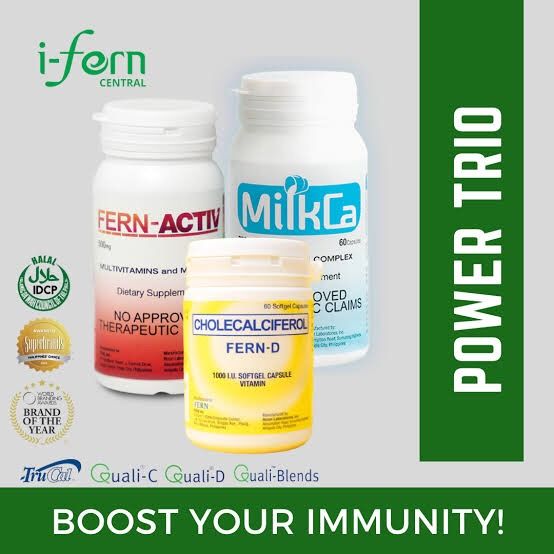 IFERN ORIGINAL POWER TRIO Multi-Vitamins 60s | Lazada PH