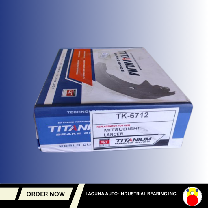 TITANIUM Brake Shoe TK-6712 for Mitsubishi Lancer | Lazada PH