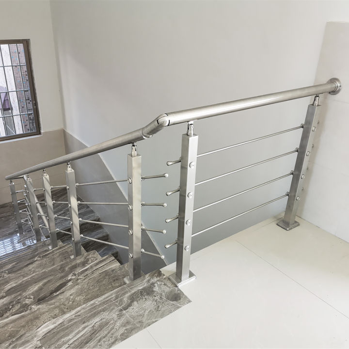 Stair handrail Indoor household stainless steel guardrail Simple modern ...