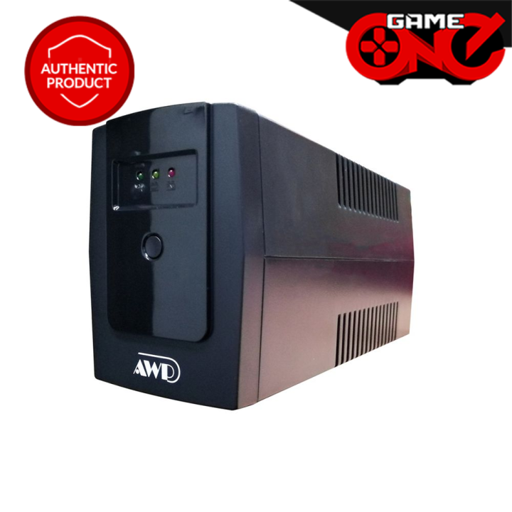 AWP Aide 400-1000VA Single Phase 600W UPS with AVR Uninterruptible ...
