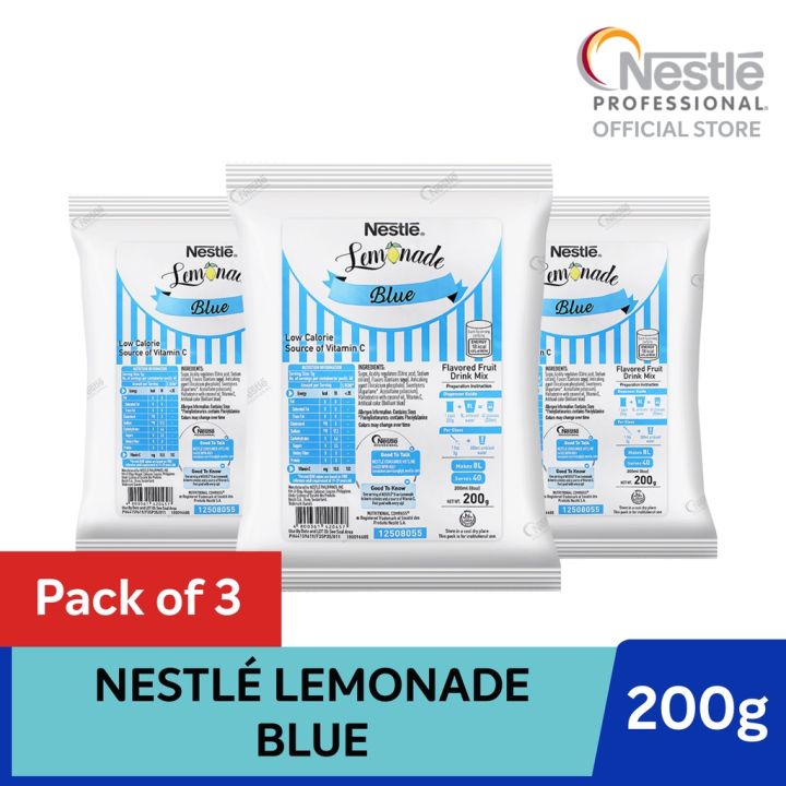 NESTLÉ Blue Lemonade 200g - Pack of 3 | Lazada PH