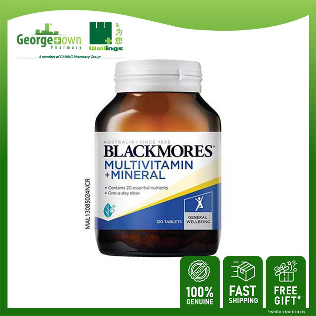 BLACKMORES MULTIVITAMINS + MINERALS 120S | Lazada