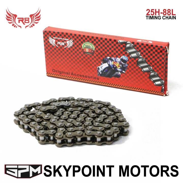 R8 MOTORCYCLE TIMING CHAIN 25H-88L FOR HONDA WAVE 100 / CT100 / RUSI ...