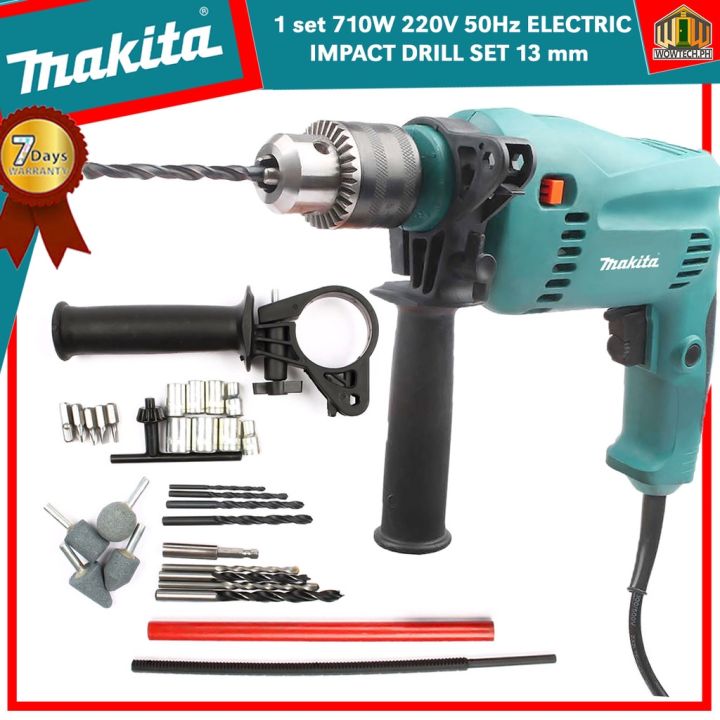 Makit a Electric Drill Makit a Power Tools Set Impact Drill Set Barena ...
