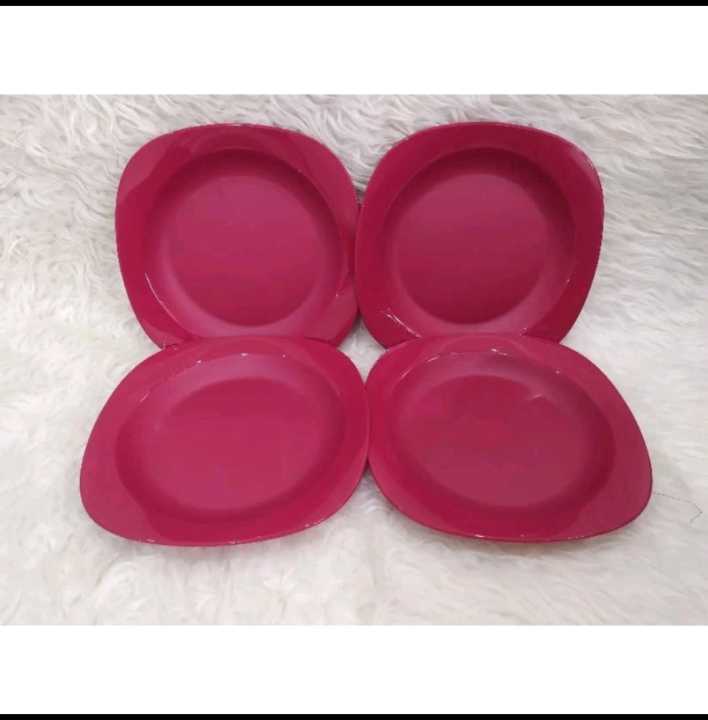 CRESSENDO PLATE / RAYA PLATE TUPPERWARE PIRING TUPPERWARE 4PCS / PIRING ...